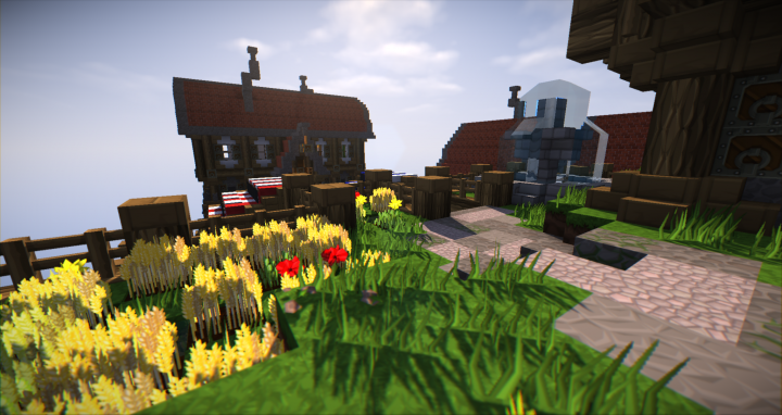 Floating Island City Minecraft Map