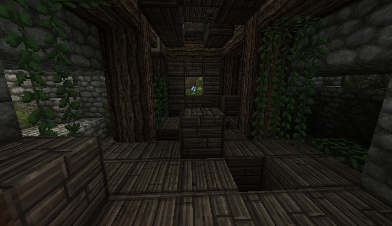 //Abandoned Medieval House // Medieval-themed ruins Minecraft Map