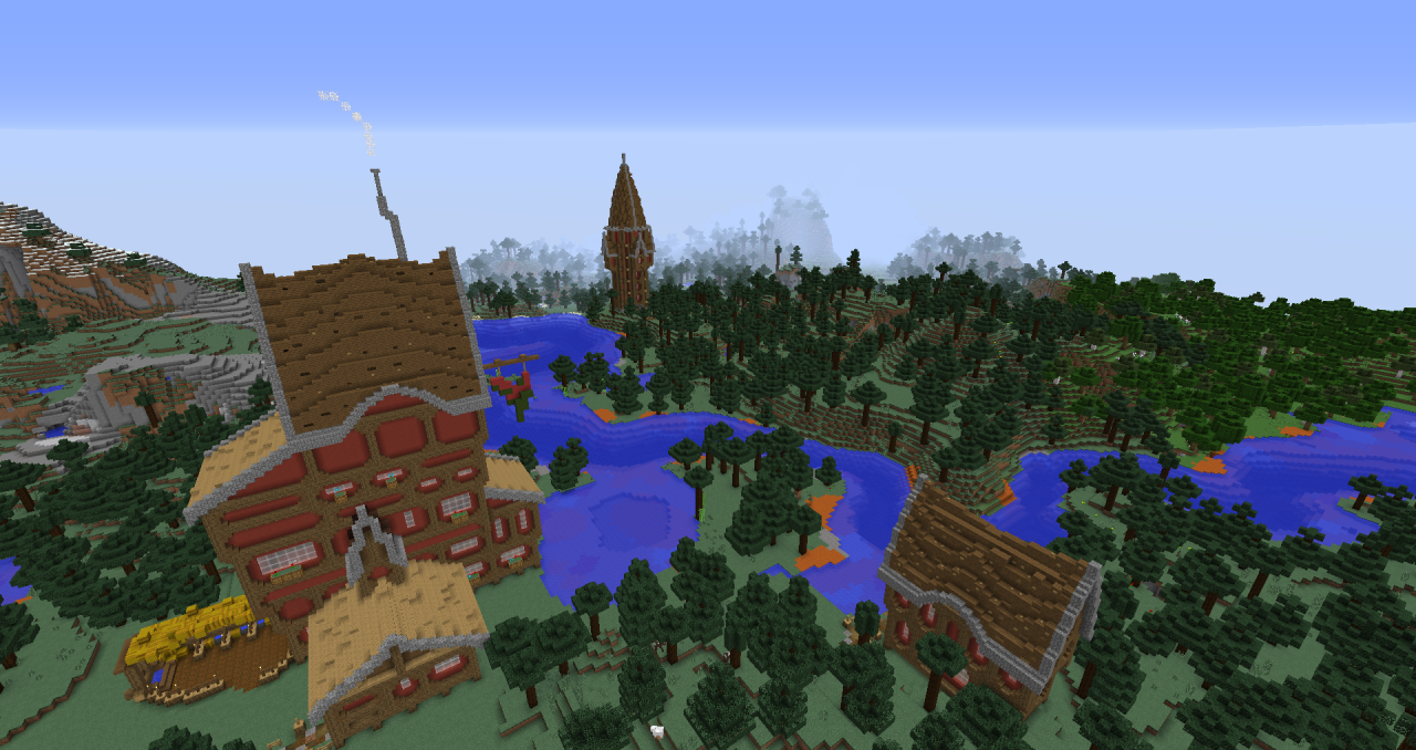 Red rive Inn Minecraft Map