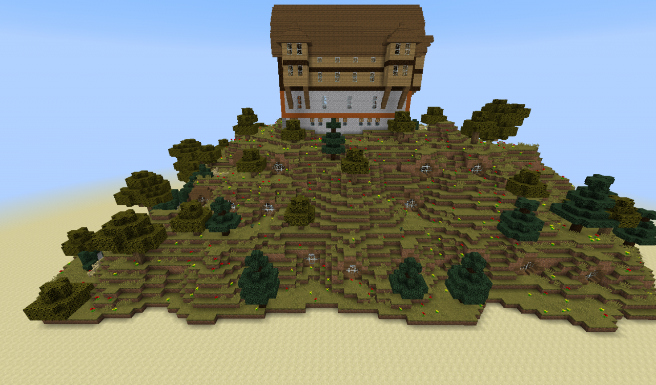 The Hobbit - Brandy Hall Minecraft Map