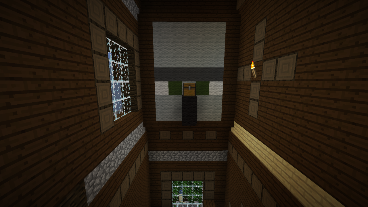 Burning Mansion Minecraft Map