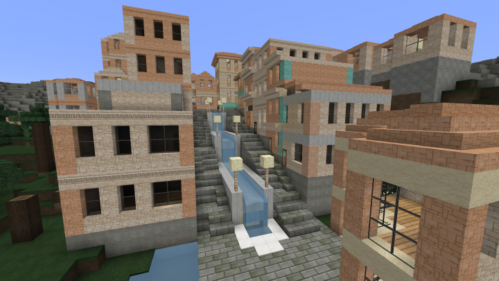 Italian Inspired City Minecraft Map