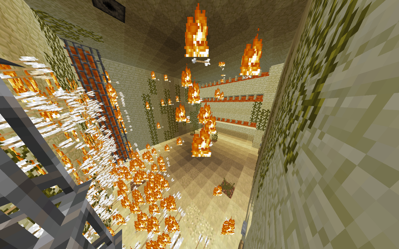 ARROW DODGE (GET FRIED BY FIRE ARROWS) Minecraft Map