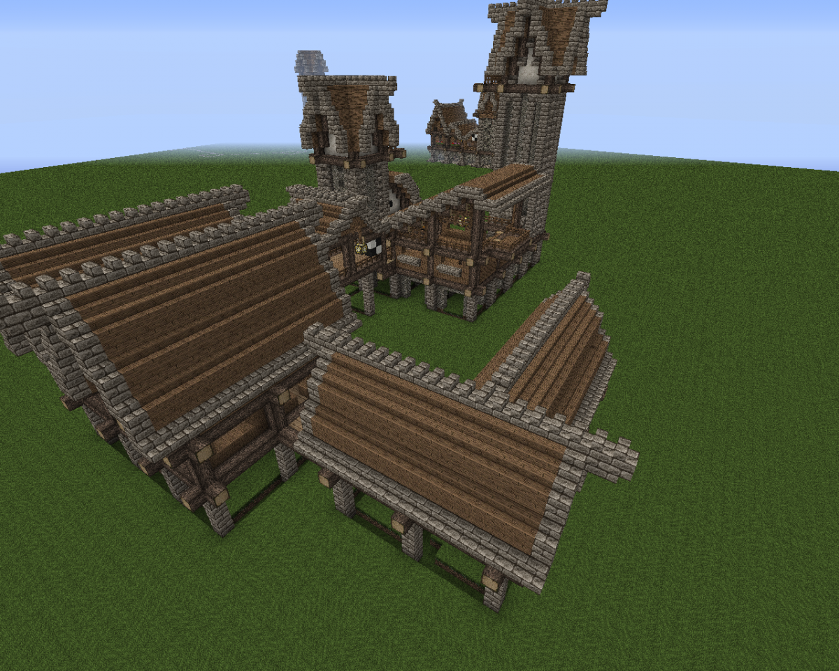 MEDIEVAL PORT HOUSE U MUST SEE NR 1 Minecraft Map