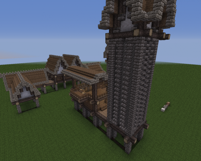 MEDIEVAL PORT HOUSE U MUST SEE NR 1 Minecraft Map
