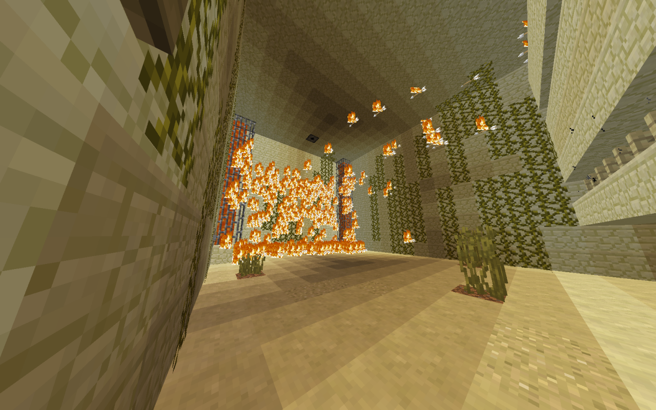 ARROW DODGE (GET FRIED BY FIRE ARROWS) Minecraft Map