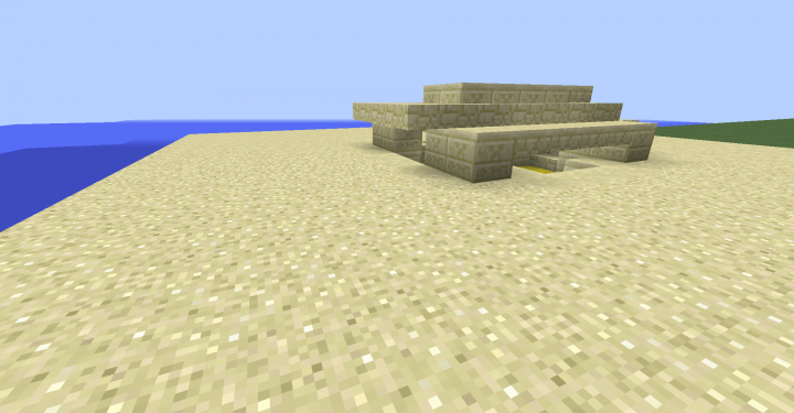 Small Sand Bunker Minecraft Map