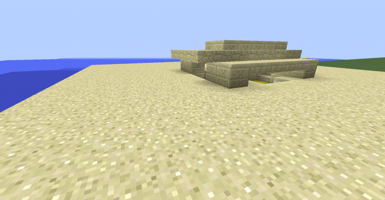 Small Sand Bunker Minecraft Map
