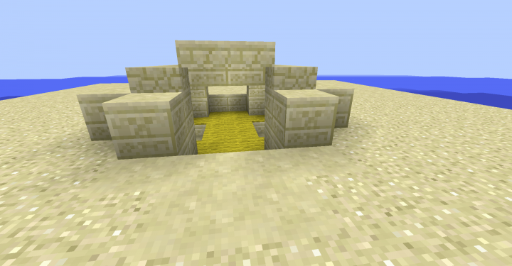 Small Sand Bunker Minecraft Map