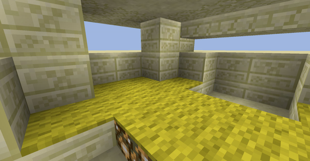 Small Sand Bunker Minecraft Map