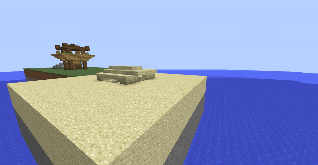 Small Sand Bunker Minecraft Map