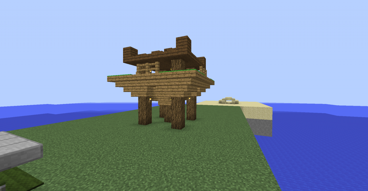 Wood Tower Minecraft Map