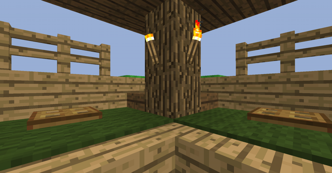 Wood Tower Minecraft Map