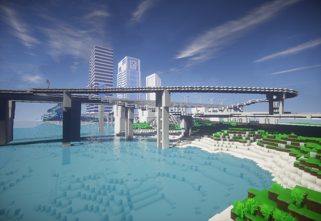 [GN] Gentle City - Modern realistic city project Minecraft Map