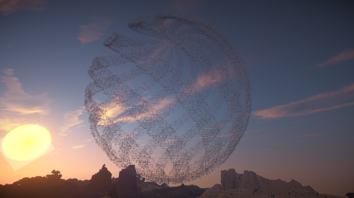 Spiral Sphere Minecraft Map