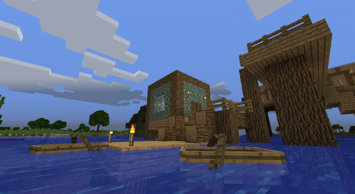 Swamp Village Minecraft Map