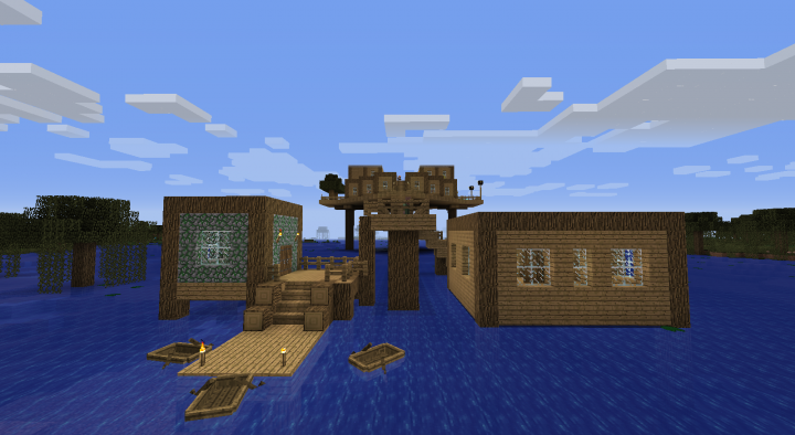 Swamp Village Minecraft Map