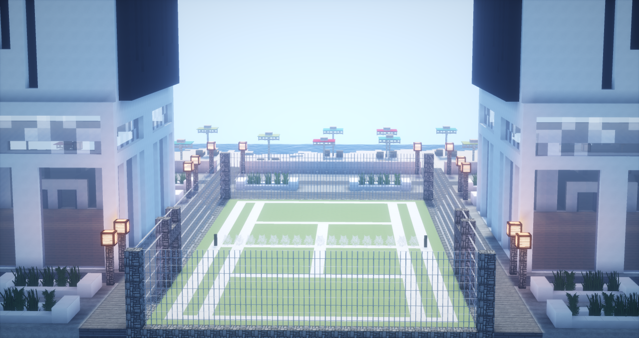 [OLD] Modern Beach-Side Complex Minecraft Map