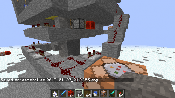 Redstone Traps Unfinished(for my trick dungeon) Minecraft Map