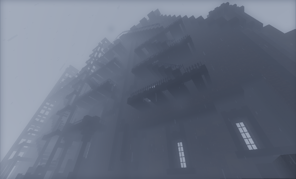 A Steel frame house Minecraft Map