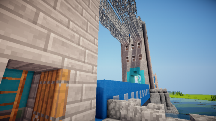 Tower Bridge 1:3 Scale Minecraft Map
