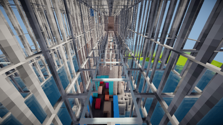 Tower Bridge 1:3 Scale Minecraft Map