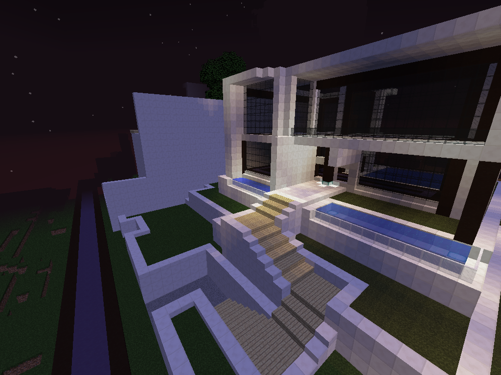 Modern Concept Homes Minecraft Map