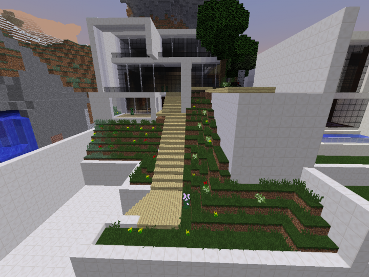 Modern Concept Homes Minecraft Map