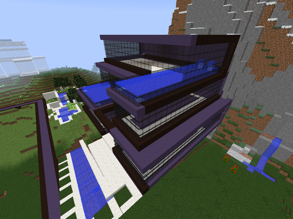 Modern Concept Homes Minecraft Map