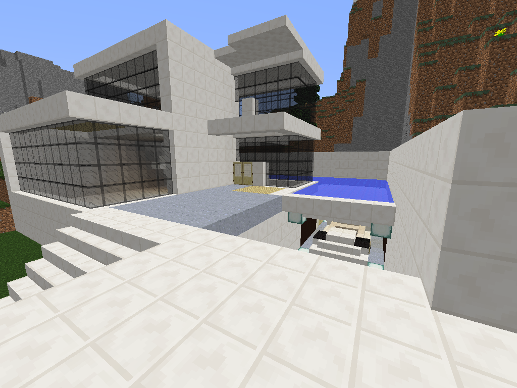 Modern Concept Homes Minecraft Map