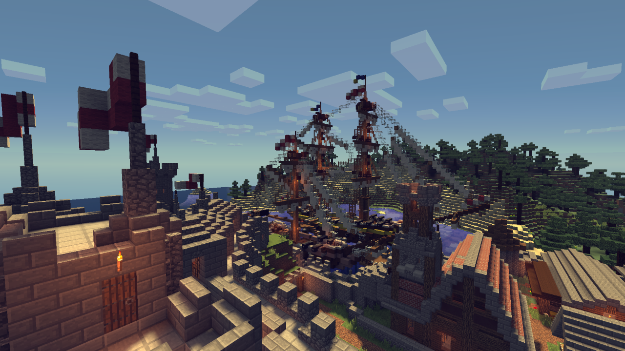 Fort / 18th century military base Minecraft Map