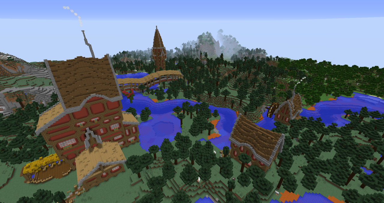 Red rive Inn Minecraft Map