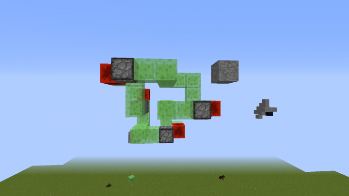 Slime Block Machine Minecraft Project