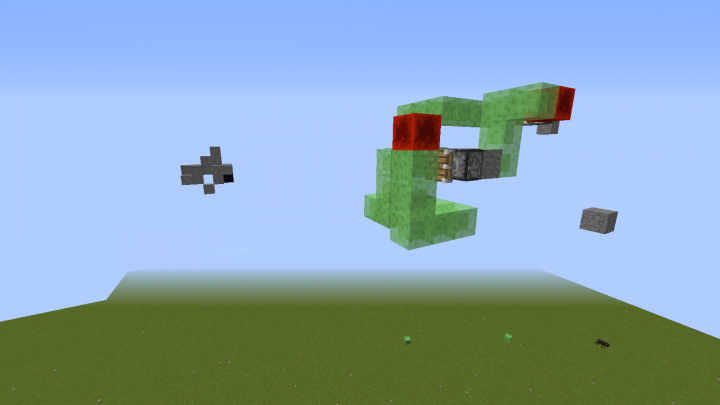 Slime Block Machine Minecraft Project