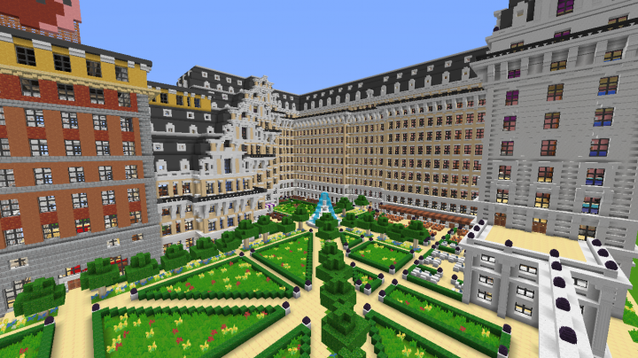 Massive Shopping Arcade Minecraft Map