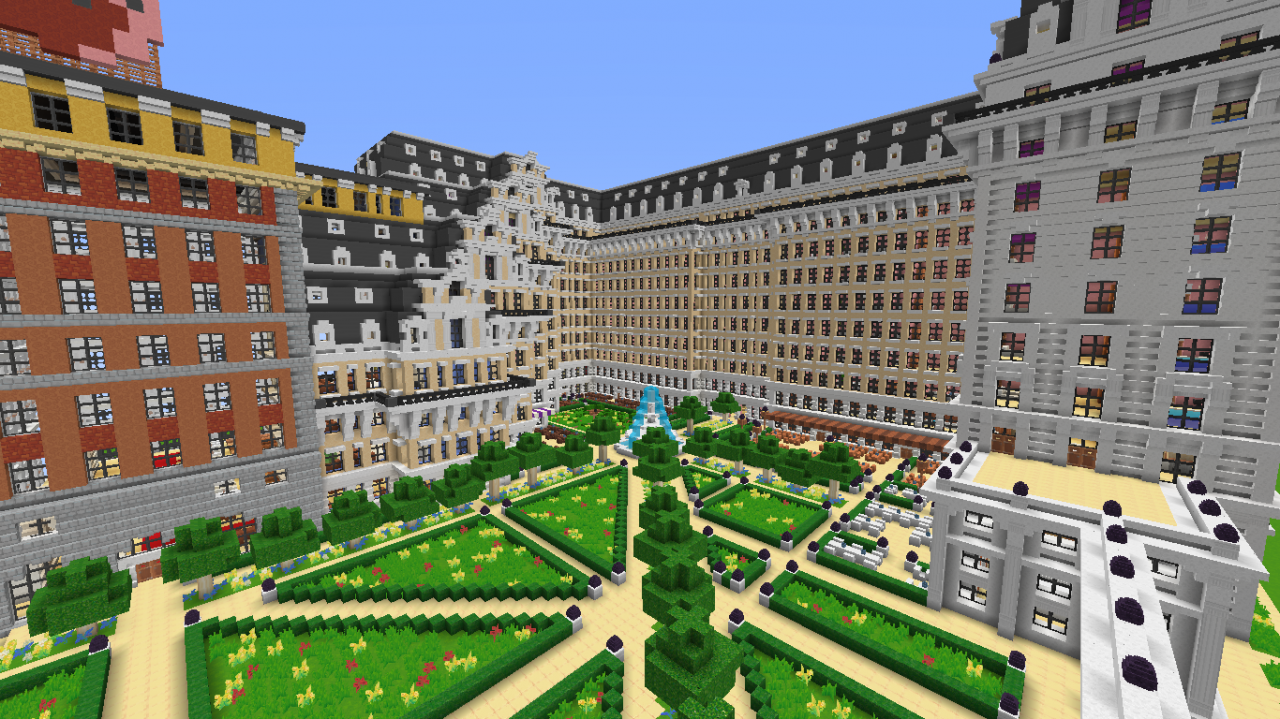 Massive Shopping Arcade Minecraft Project
