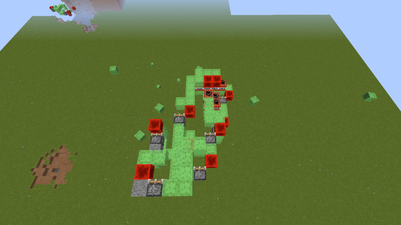 Slime Block Bomber Minecraft Map