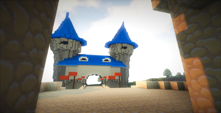 The Legend of Zelda | Wind Waker Hyrule Castle Minecraft Map