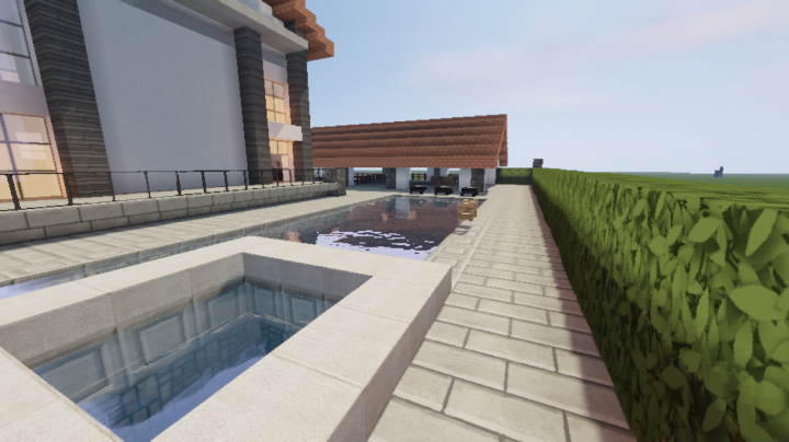 Modern Mansion Minecraft Map