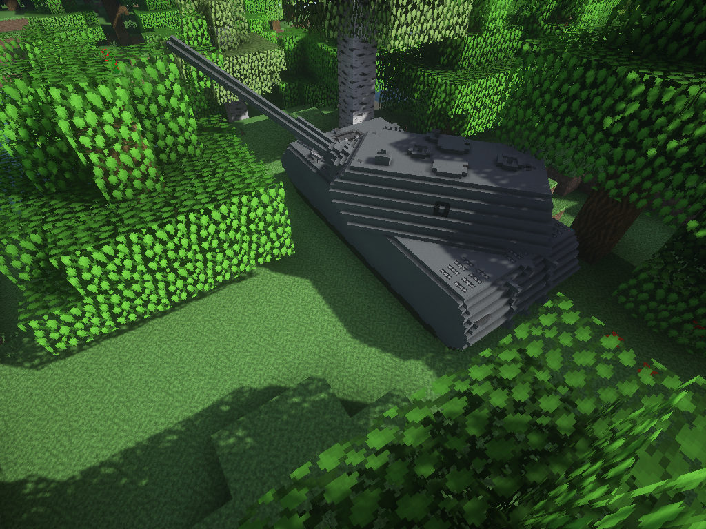 Pz.Kpfw.VIII Maus (10:1 Sclae) Minecraft Map