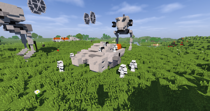 Imperial Hovertank STAR WARS - ROGUE ONE Minecraft Map