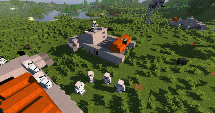 Imperial Hovertank STAR WARS - ROGUE ONE Minecraft Map