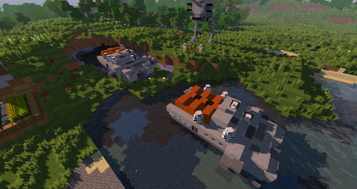 Imperial Hovertank STAR WARS - ROGUE ONE Minecraft Map