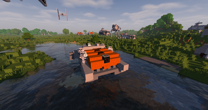 Imperial Hovertank STAR WARS - ROGUE ONE Minecraft Map