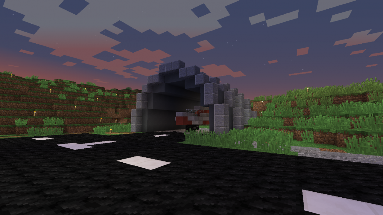 Elytra Airport Minecraft Map