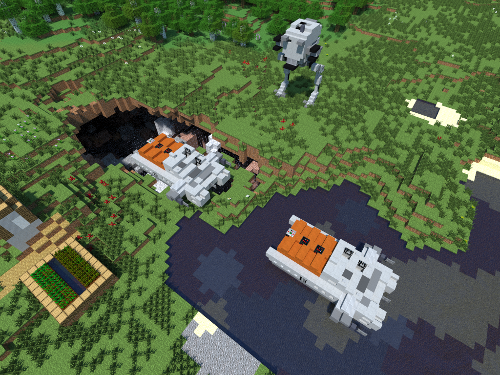Imperial Hovertank STAR WARS - ROGUE ONE Minecraft Map