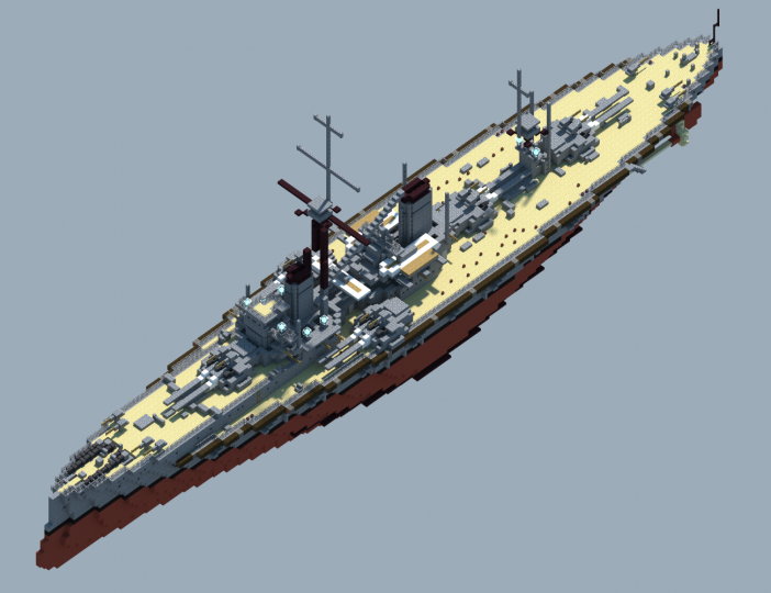 HMS Dreadnought Minecraft Project
