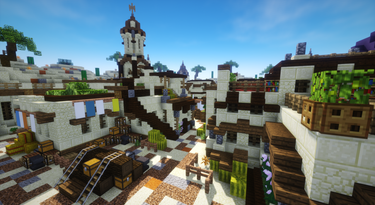 [PvP Arena / TDM / Lobby] Breeze of Dust (Download) Minecraft Map