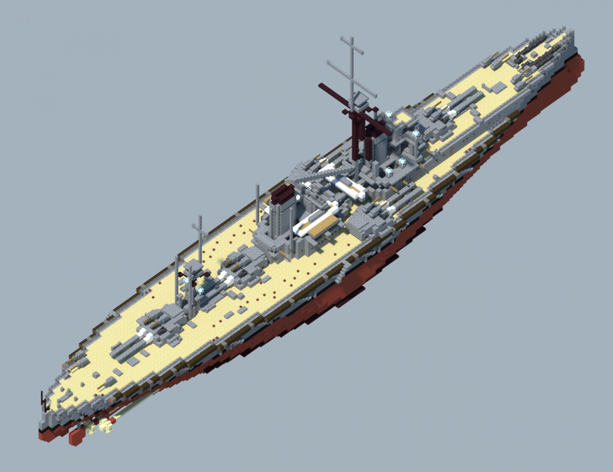 HMS Dreadnought Minecraft Map