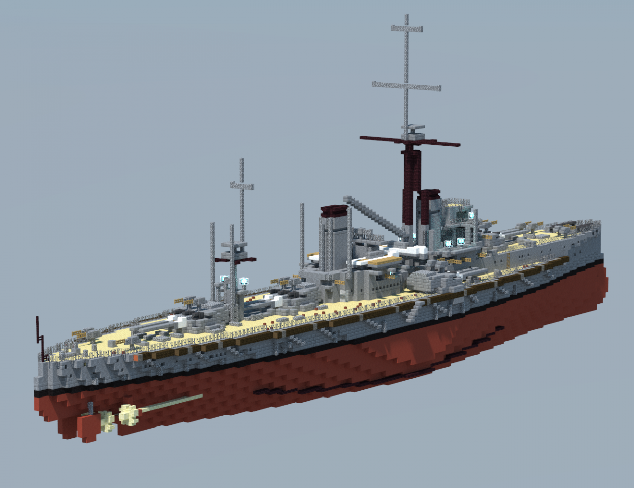 HMS Dreadnought Minecraft Map